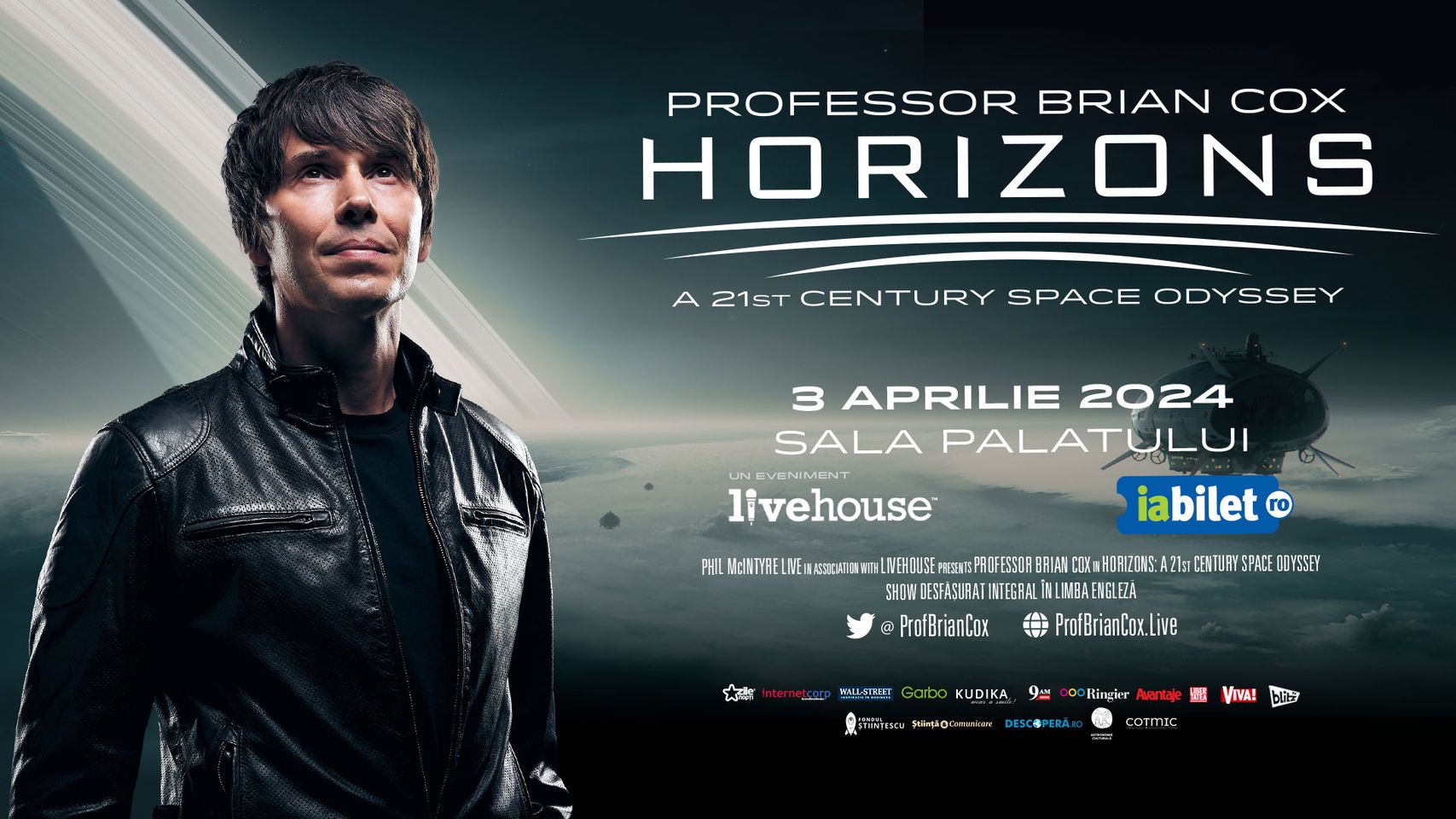 Sold Out – Professor Brian Cox: Horizons – A 21st Century Space Odyssey ...